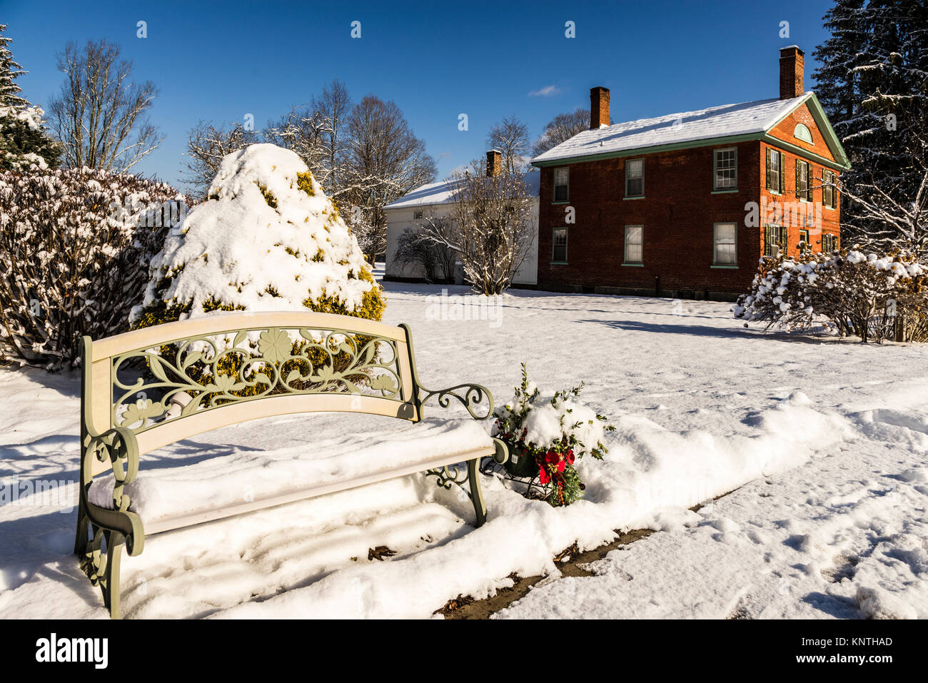 Snow Riverton Riverton, Connecticut, USA Stock Photo - Alamy