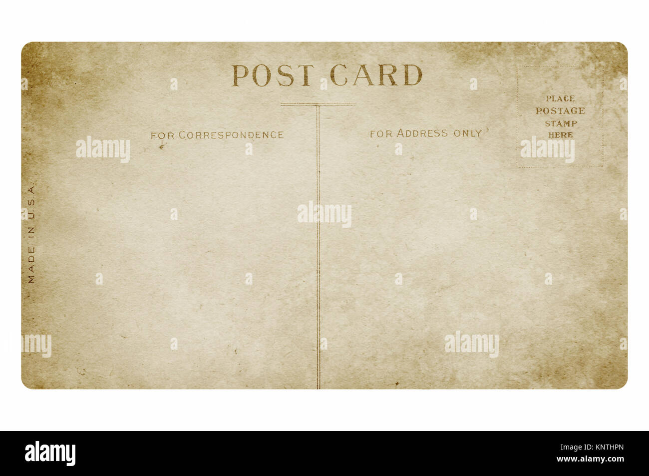 Original post card background. Aging post card for the design Stock ...
