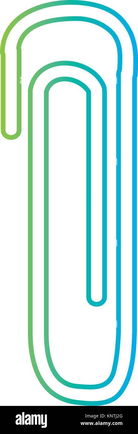 Isolated paper clip design Stock Vector Image & Art - Alamy