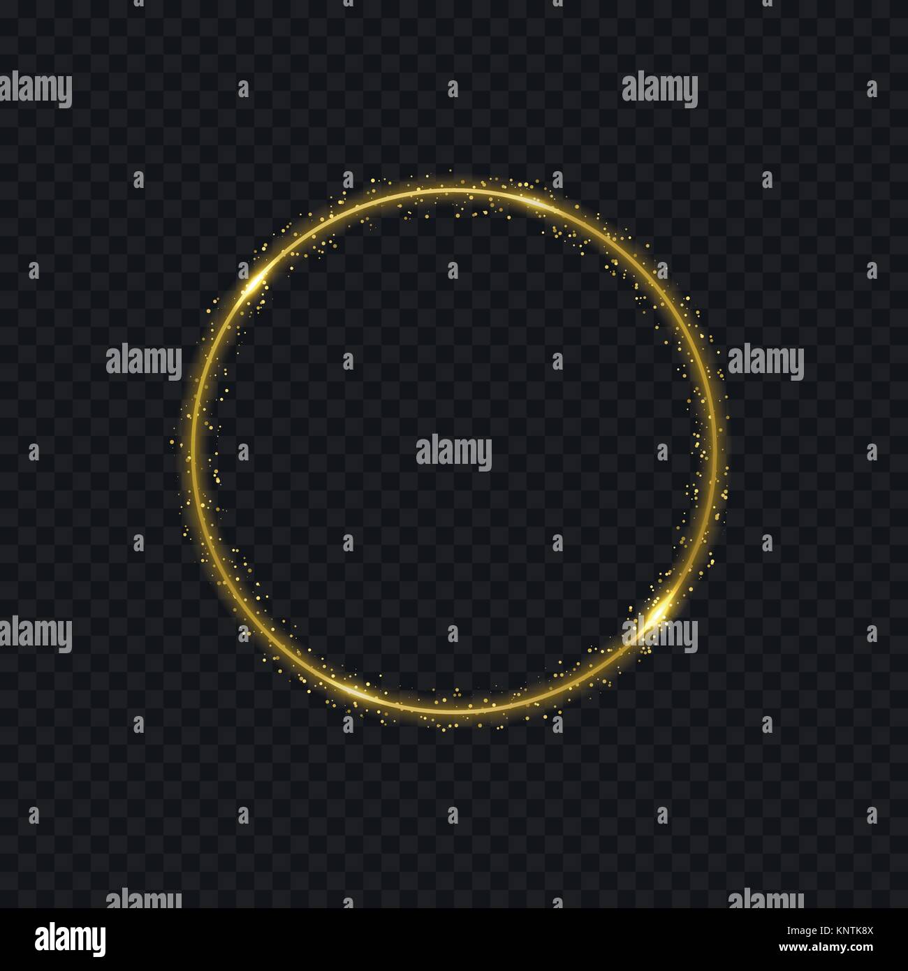 Golden fire ring Stock Vector Image & Art - Alamy