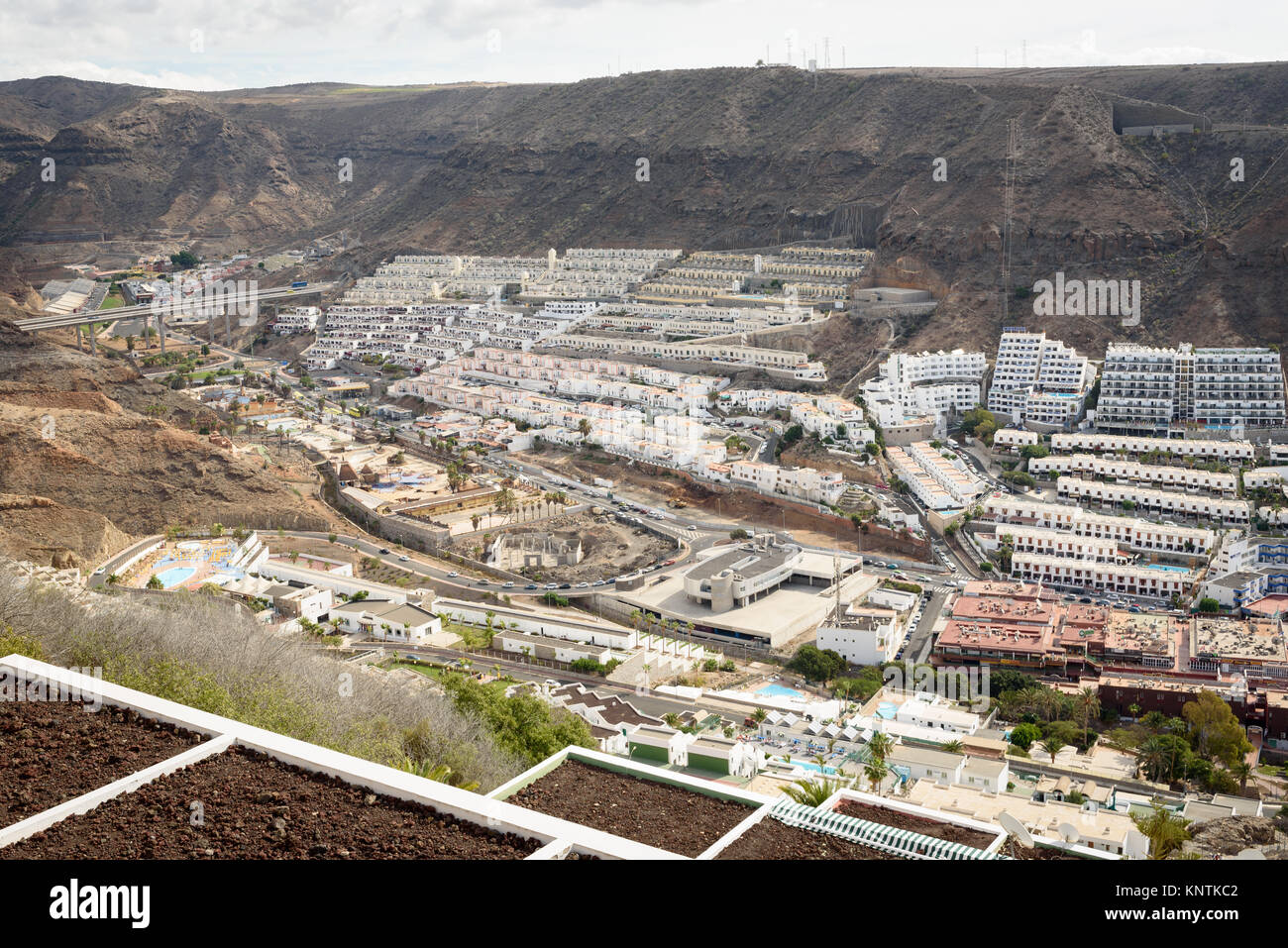 The village of Puerto Rico de Gran Canaria Stock Photo - Alamy