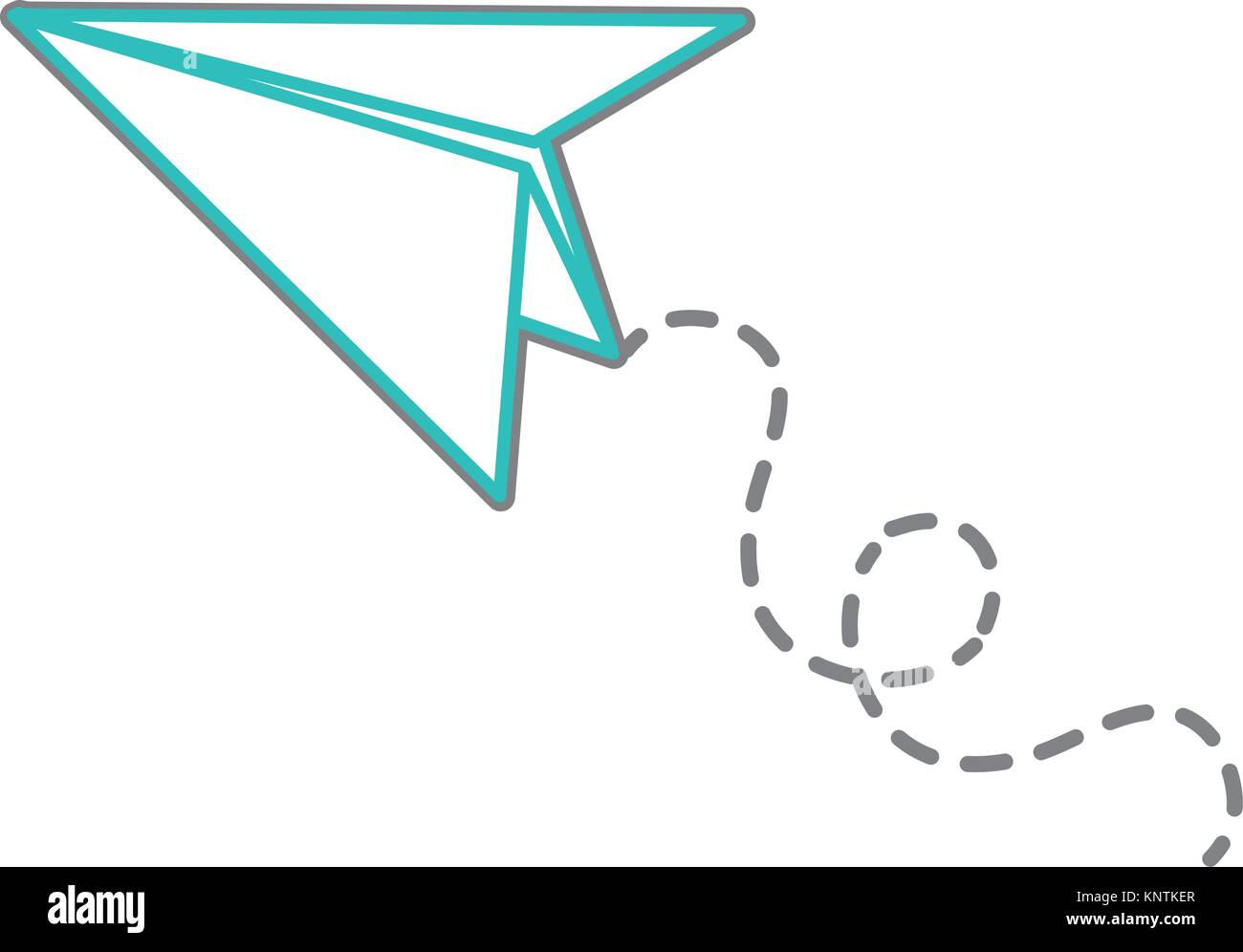 Isolated paperplane design Stock Vector Image & Art - Alamy