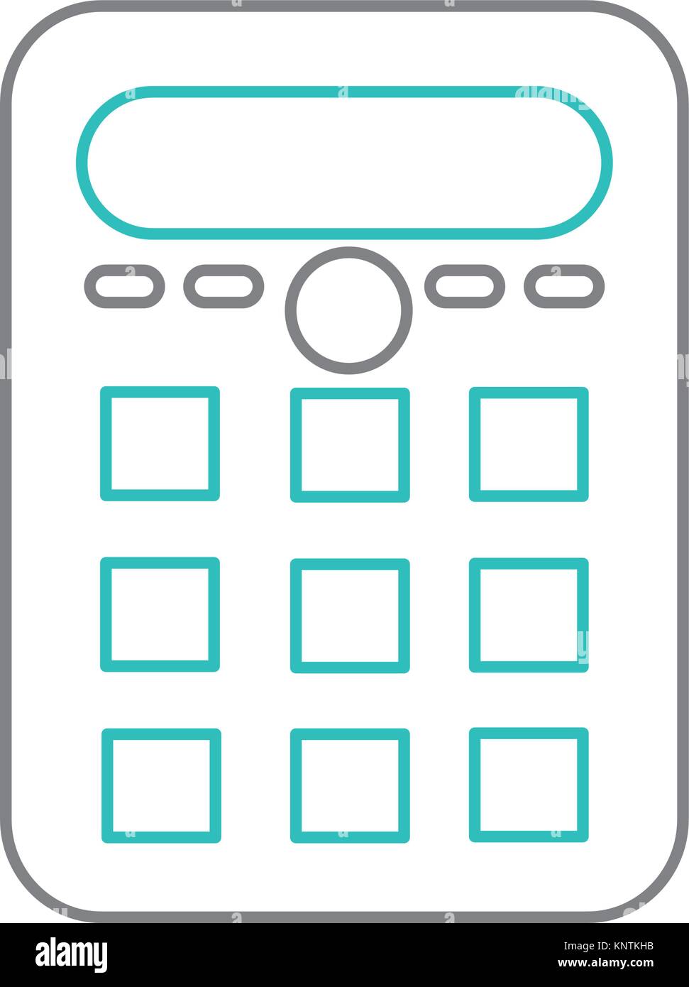 Isolated calculator design Stock Vector Image & Art - Alamy