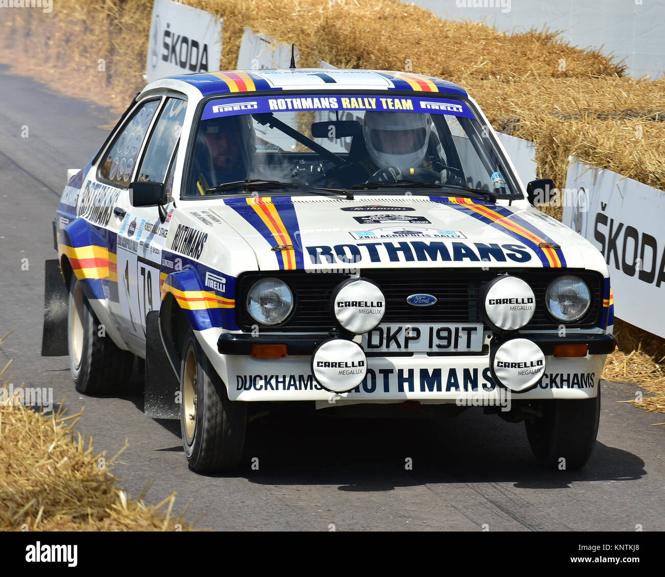 Paul Dyas, Ford Escort Mk 2, Rothmans Trophy, DKP 191 T, Stage Rallying ...