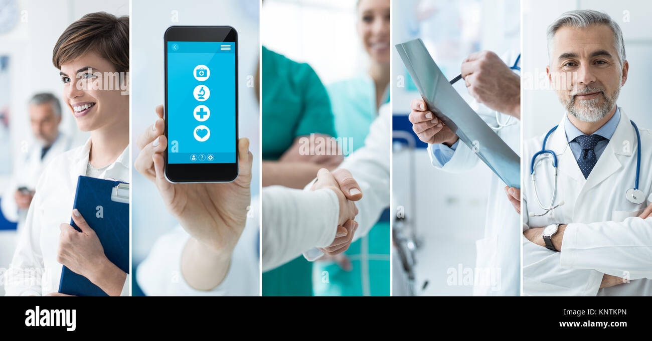 Medical collage hospital hi-res stock photography and images - Alamy