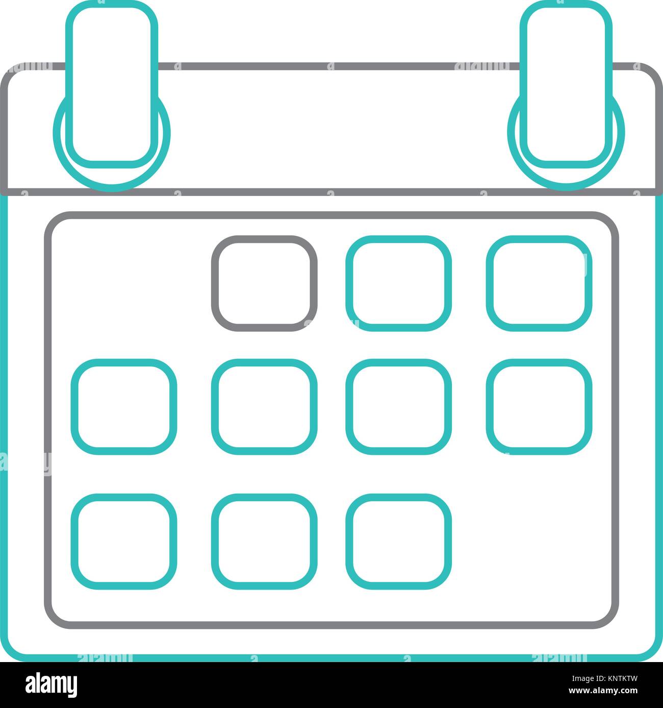 Isolated calendar design Stock Vector Image & Art - Alamy