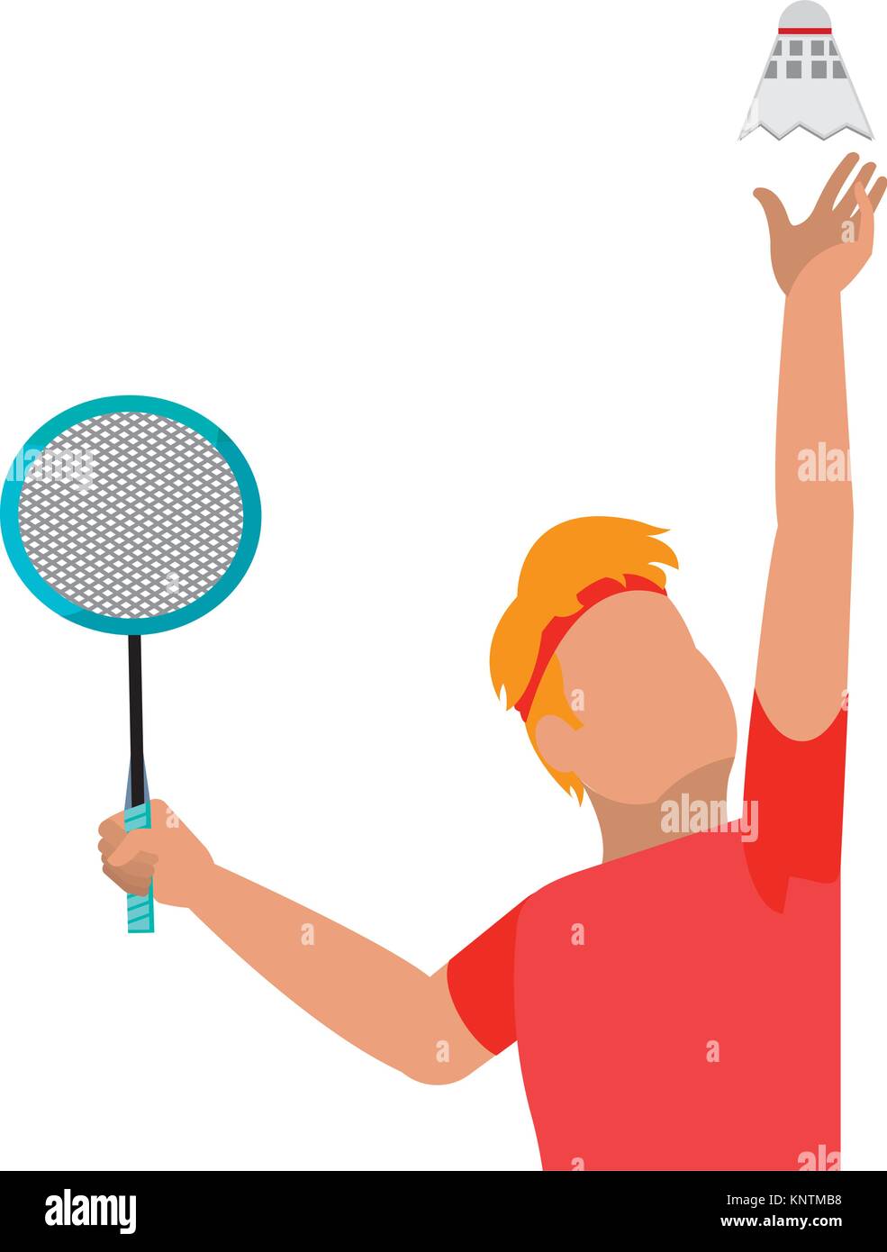 Badminton player design Stock Vector Image & Art - Alamy