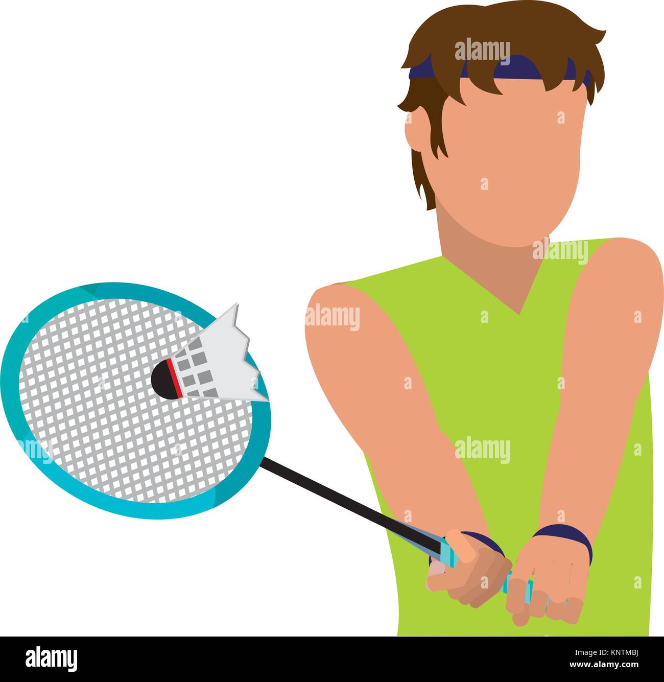 Badminton player design Stock Vector Image & Art - Alamy