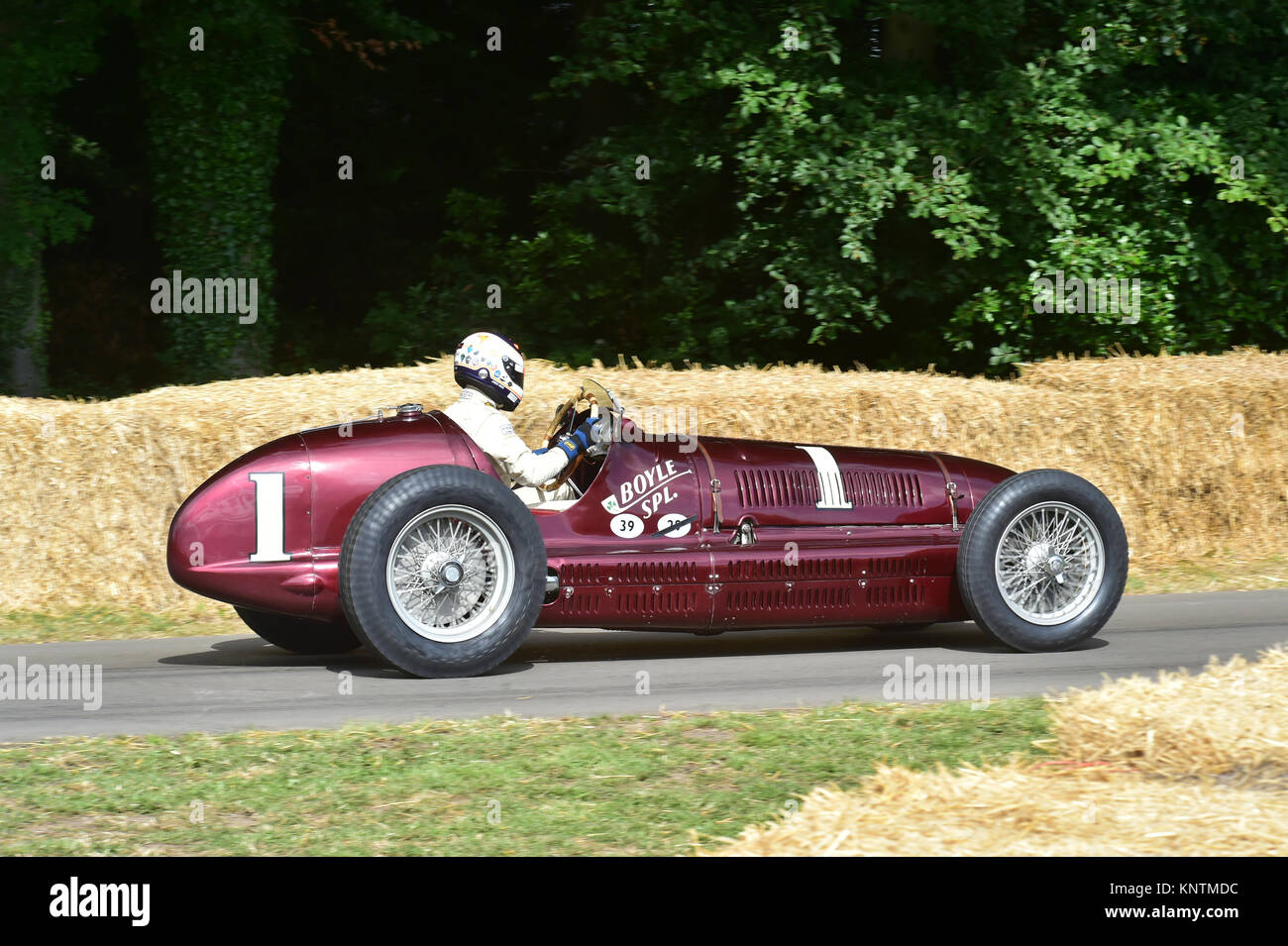 Anthony Fairburn, Maserati 8CTF, Boyle valve special, Goodwood Festival ...