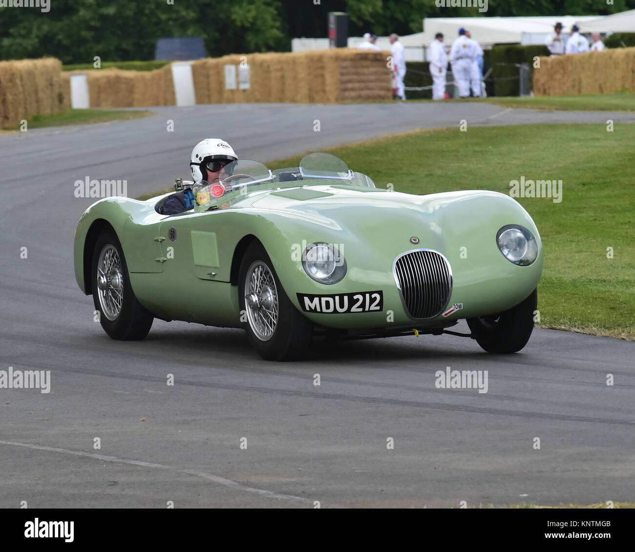 Vernon MacKenzie, Jaguar C-Type, MDU 212, Goodwood Festival of Speed ...