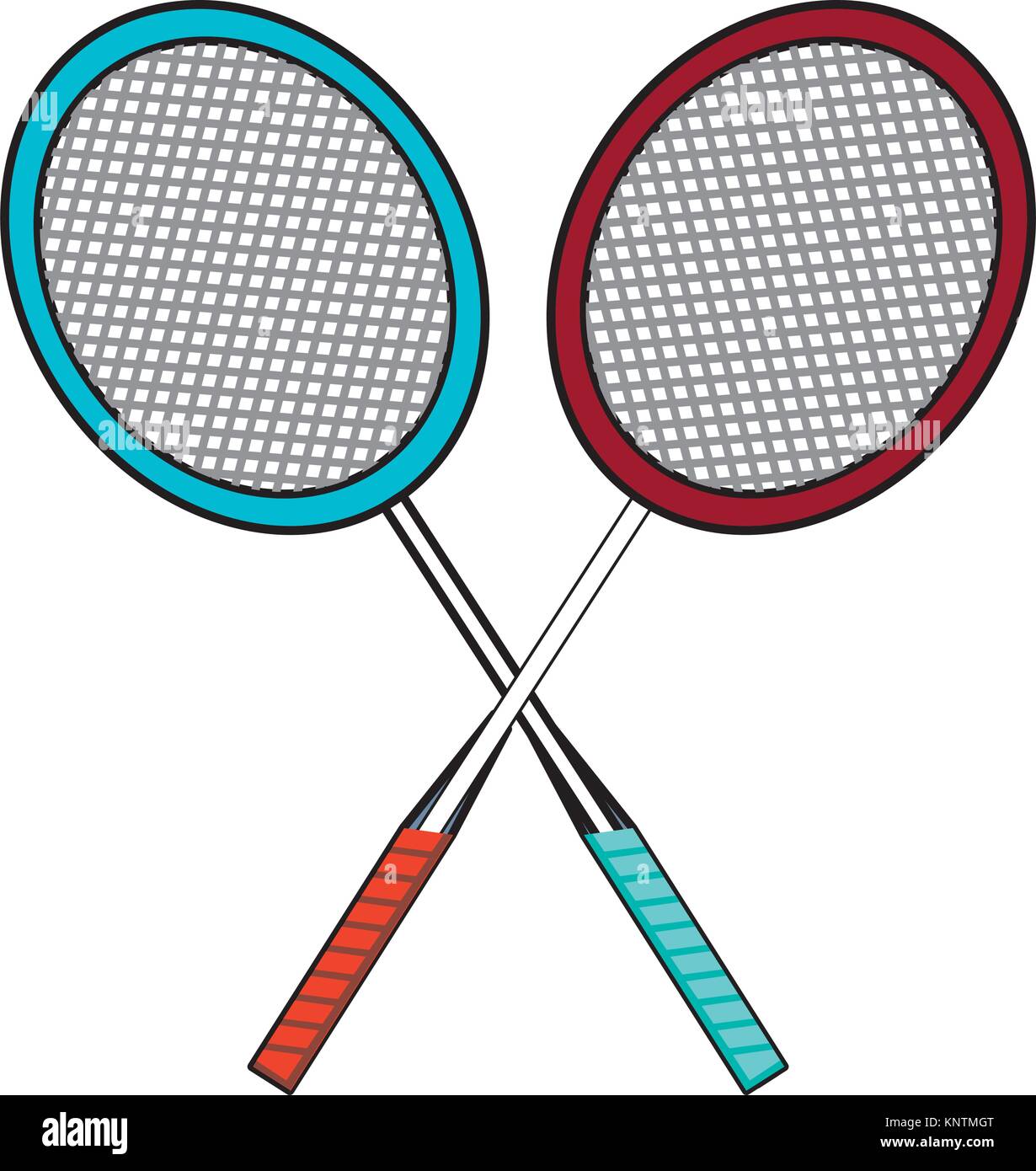 Badminton racket design Stock Vector Image & Art - Alamy