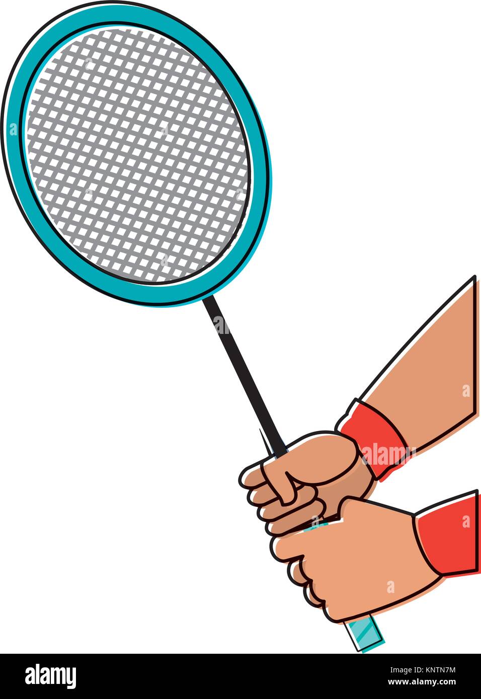 Badminton racket design Stock Vector Image & Art - Alamy