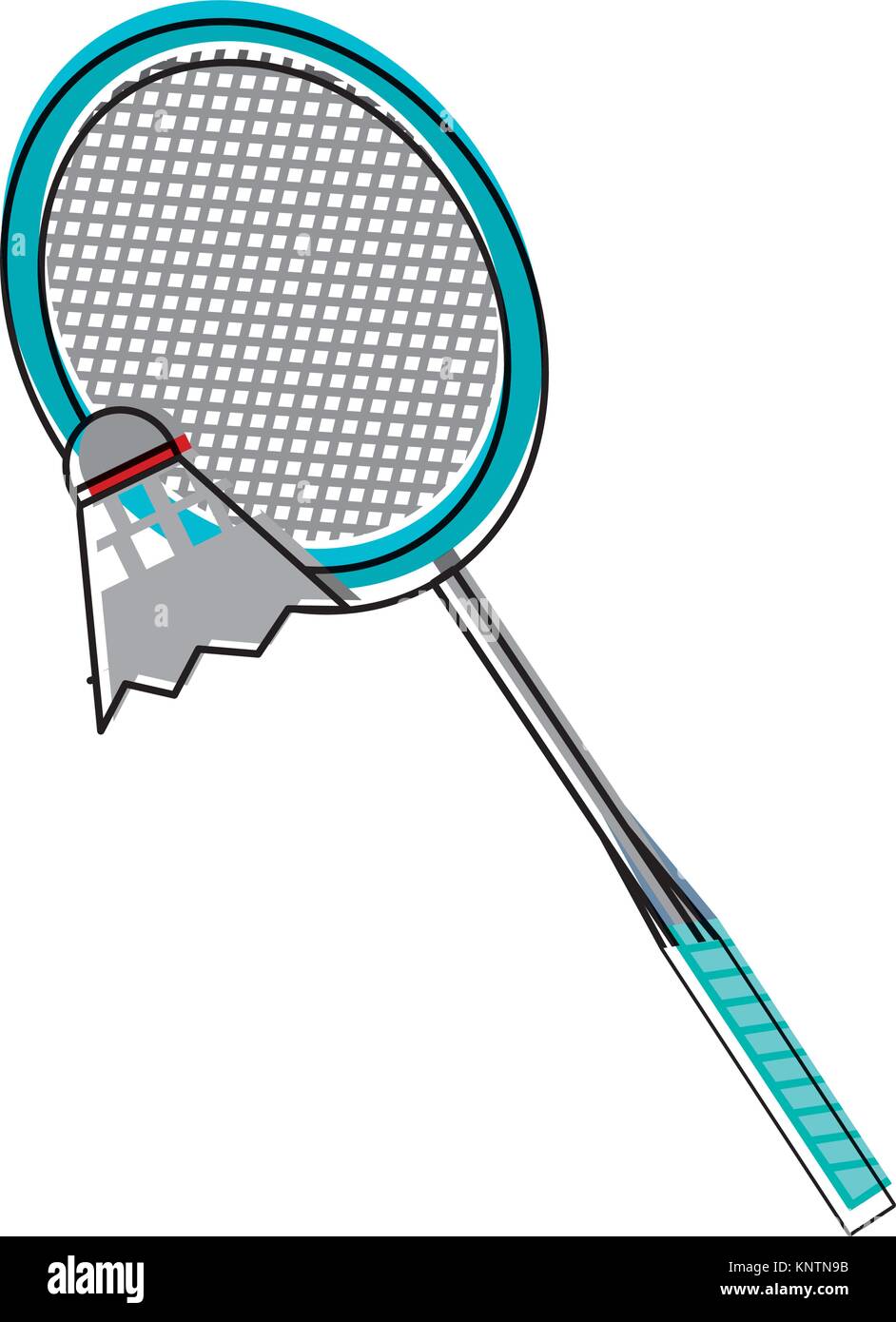 Badminton racket design Stock Vector Image & Art - Alamy