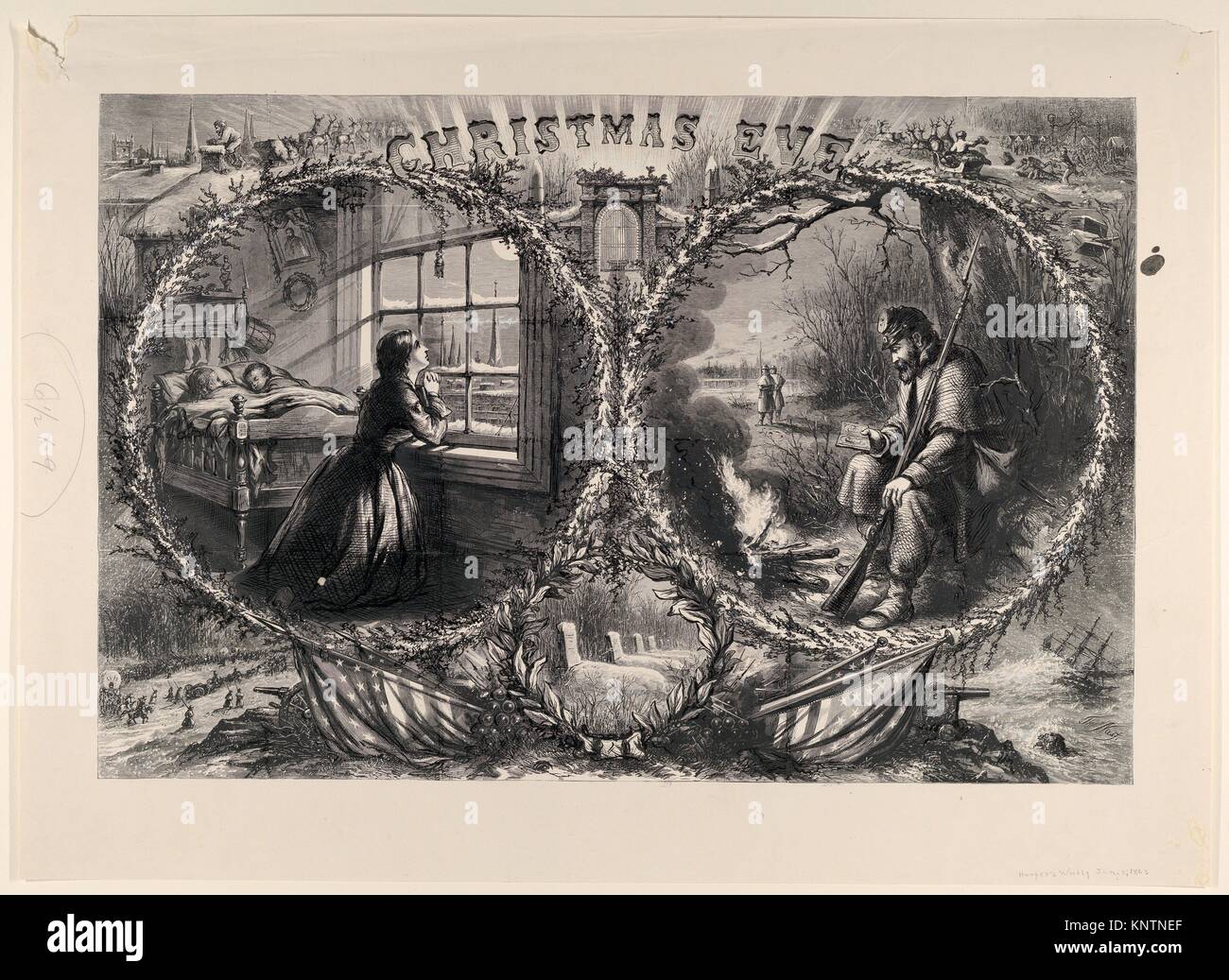 Thomas nast santa claus hi-res stock photography and images - Alamy