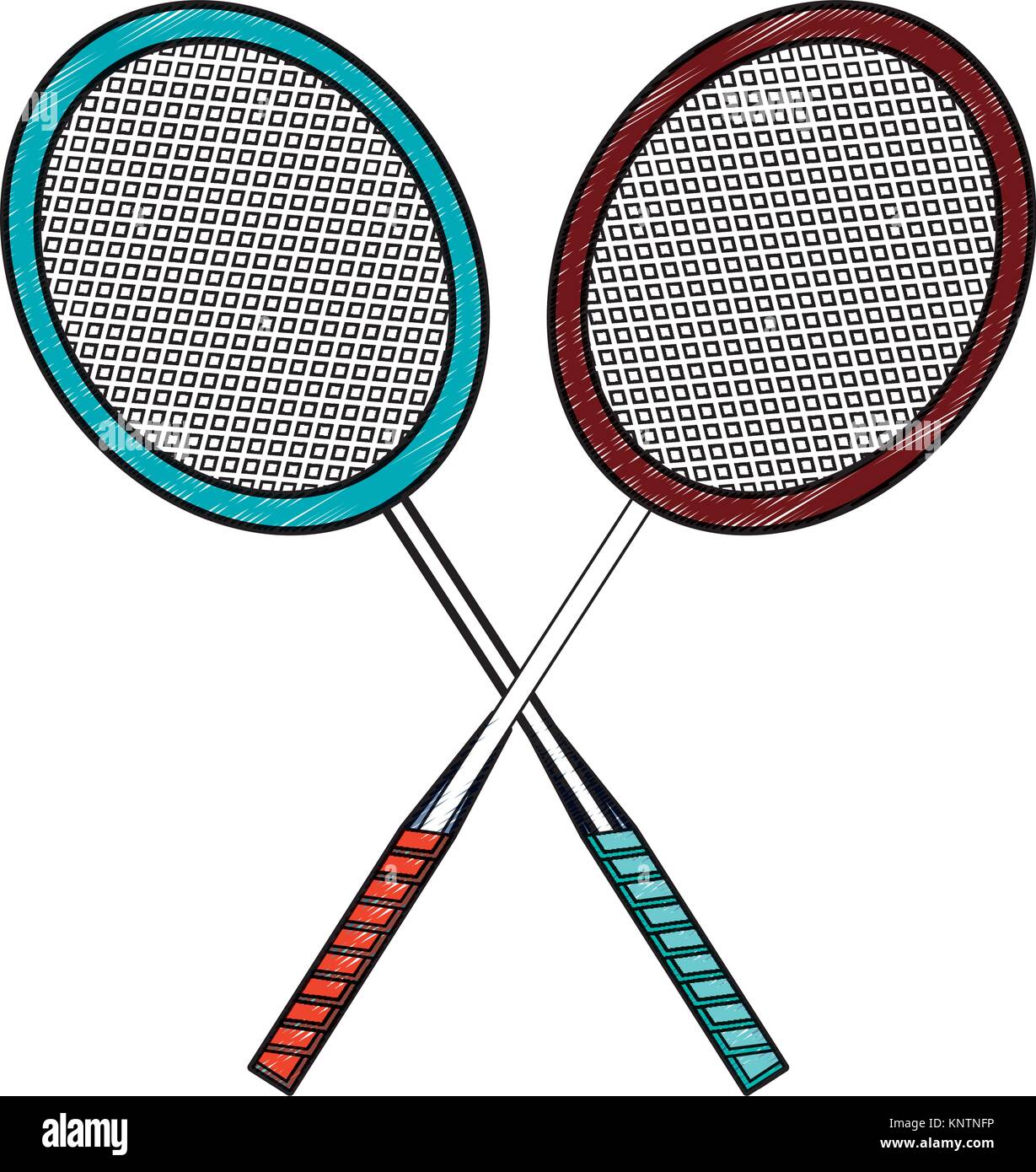 Badminton racket design Stock Vector Image & Art - Alamy