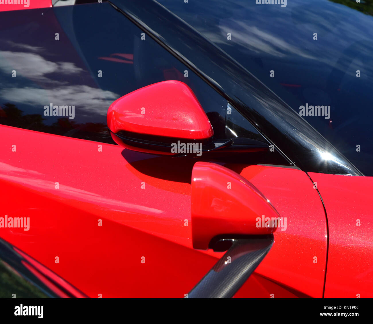 mirror - mirror, Ferrari, Goodwood Festival of Speed, 2014 Stock Photo ...