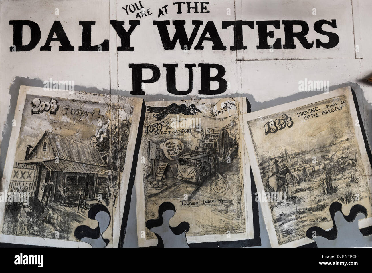 Daly Waters Pub, Northern Territory Stock Photo - Alamy