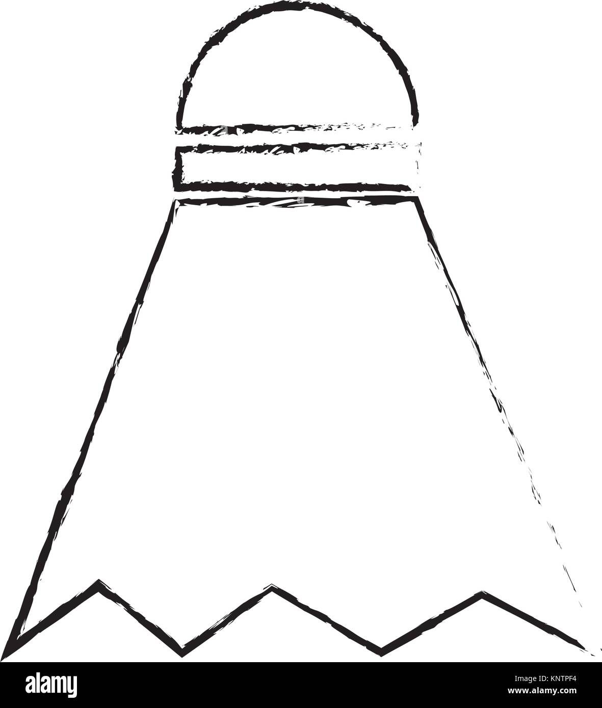 Badminton shuttlecock design Stock Vector Image & Art - Alamy