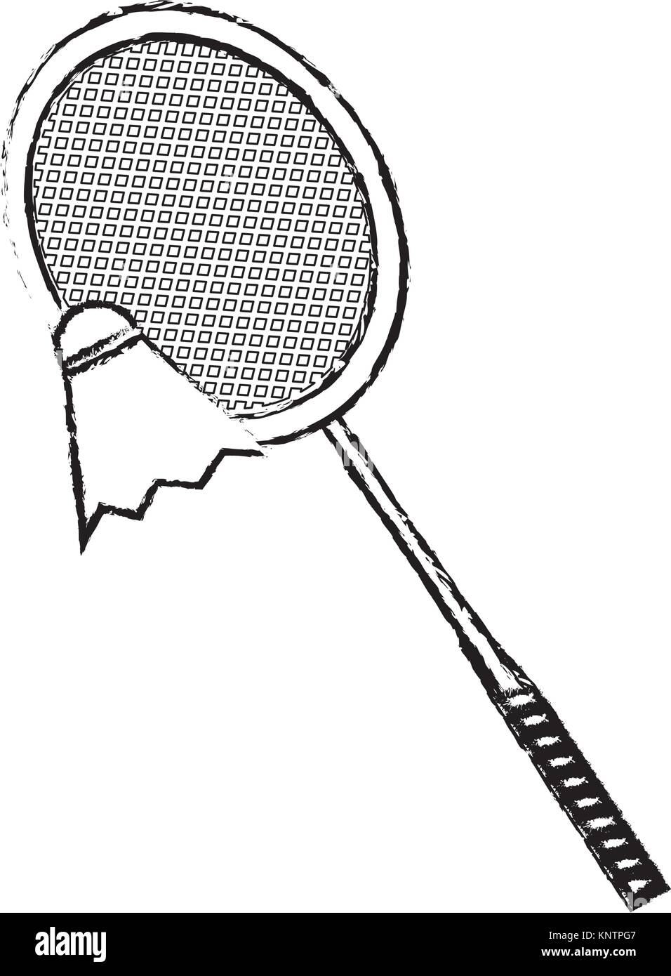 badminton racket design Stock Vector Image & Art - Alamy