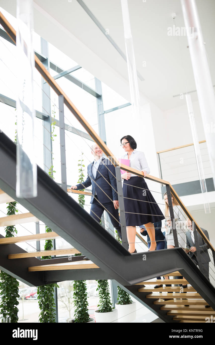 Team business modern low angle hi-res stock photography and images - Alamy