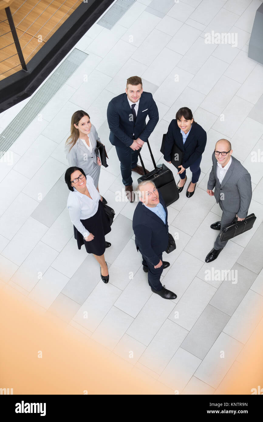 Businessman lobby standing hi-res stock photography and images - Alamy