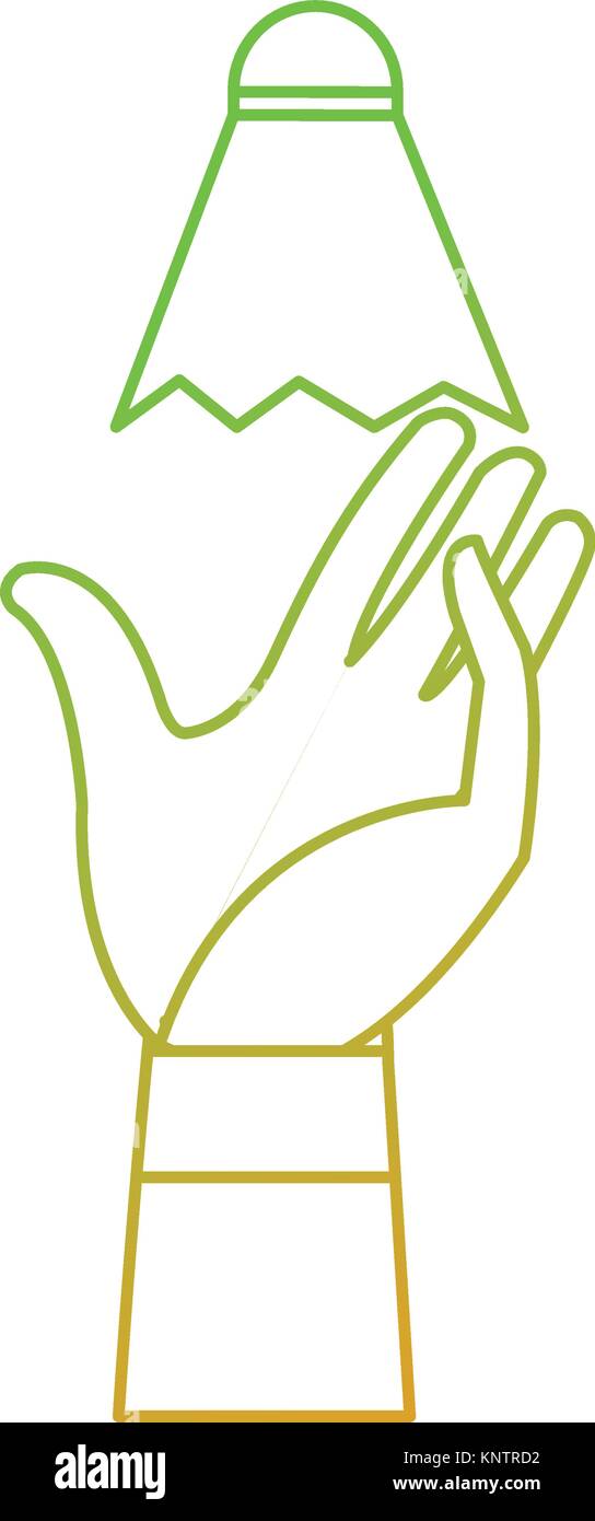 Badminton shuttlecock design Stock Vector Image & Art - Alamy