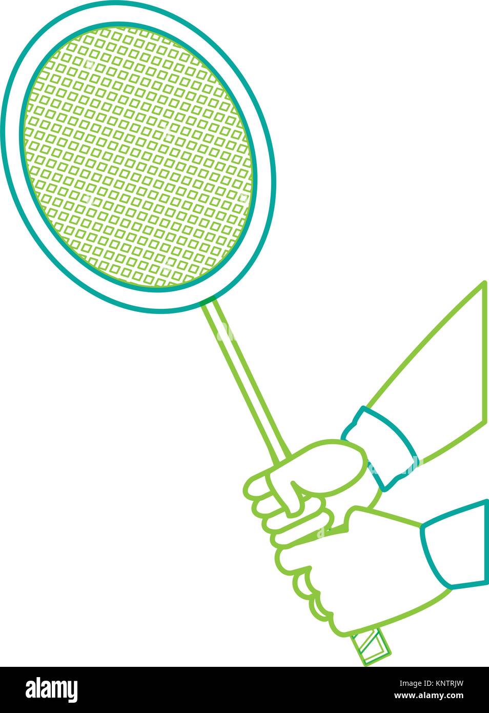 Badminton racket design Stock Vector Image & Art - Alamy