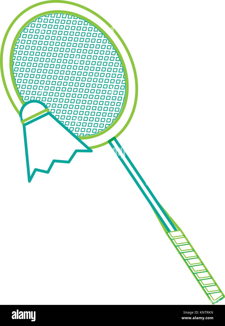 Badminton racket design Stock Vector Image & Art - Alamy