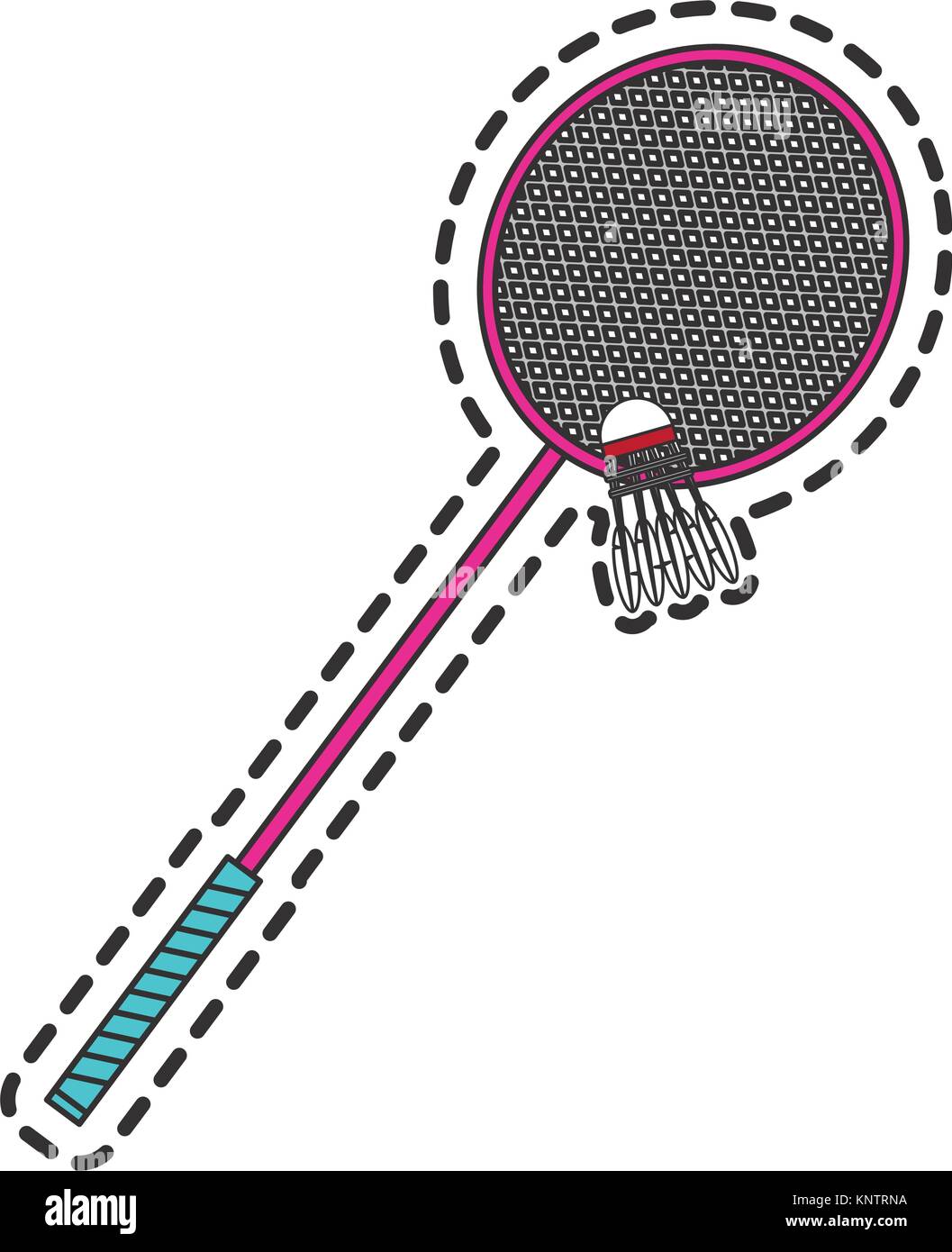 Badminton racket design Stock Vector Image & Art - Alamy