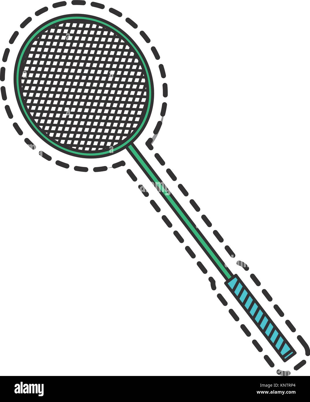 Badminton racket design Stock Vector Image & Art - Alamy