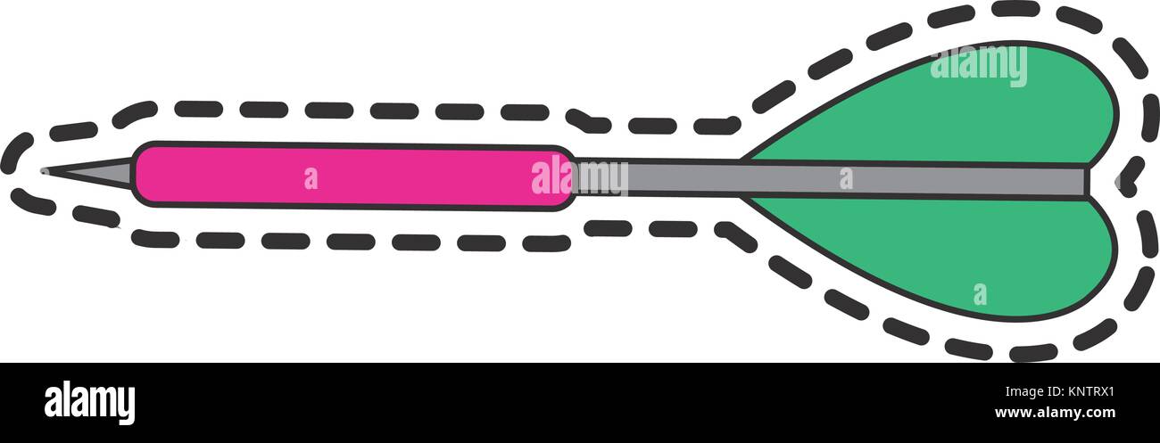 Isolated dart design Stock Vector Image & Art - Alamy