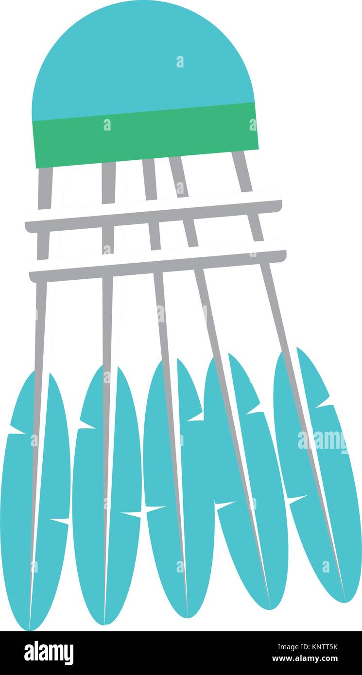 Badminton shuttlecock design Stock Vector Image & Art - Alamy