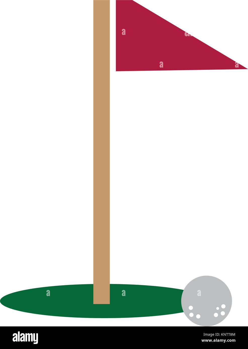 Golf flag design Stock Vector Image & Art - Alamy
