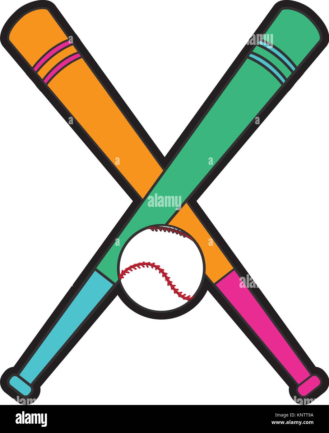 Baseball bat design Stock Vector Image & Art - Alamy
