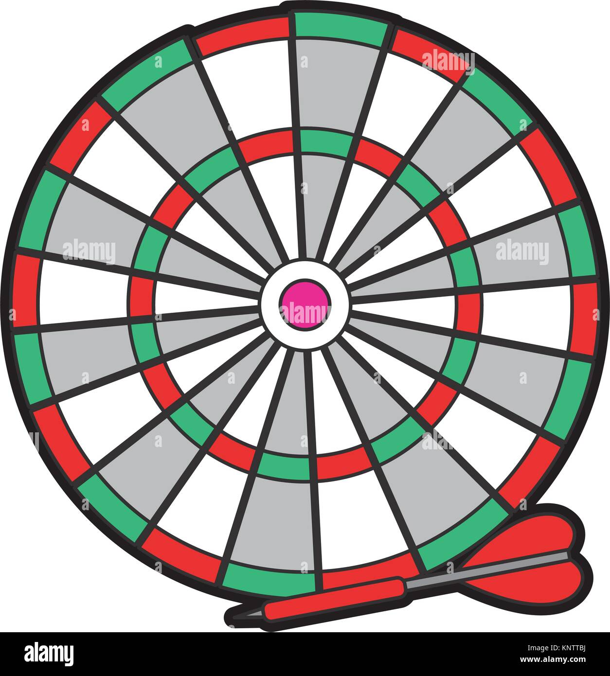 Isolated dartboard design Stock Vector Image & Art - Alamy