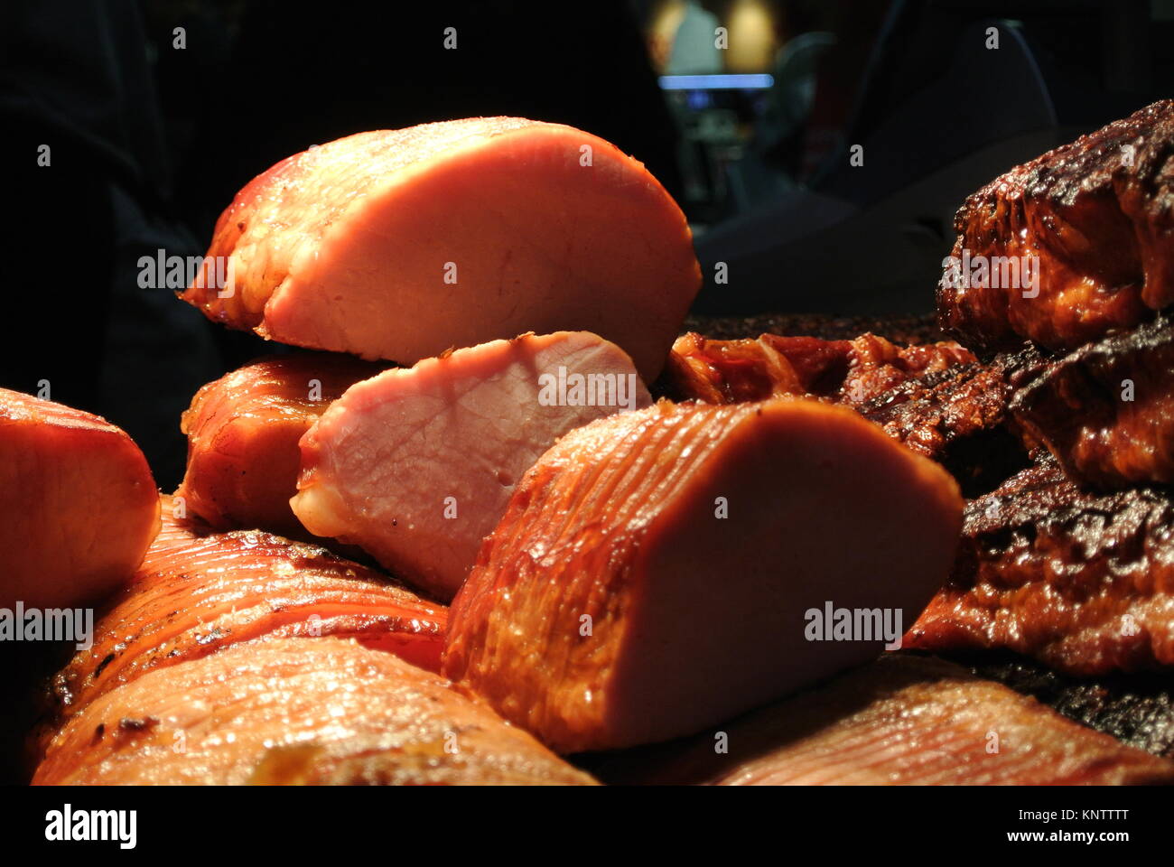 Back Bacon Stand at St Lawrence Market Stock Photo - Alamy