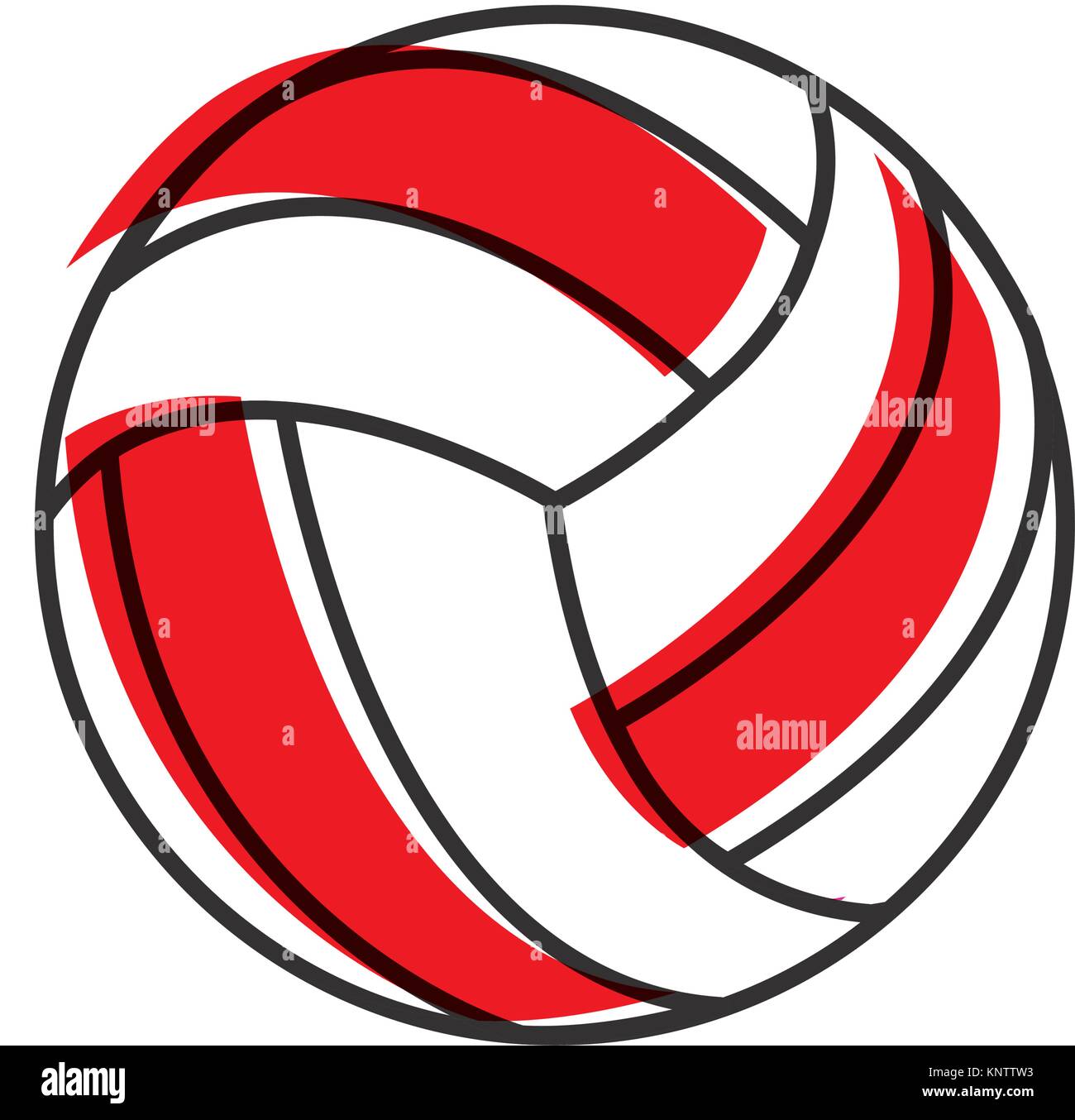 Volleyball ball design Stock Vector Image & Art - Alamy