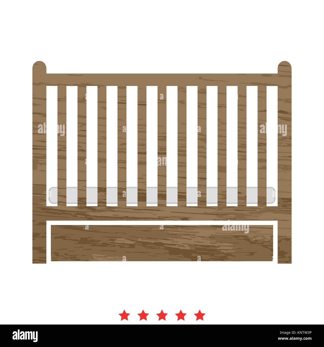 Toy cot Stock Vector Images - Alamy