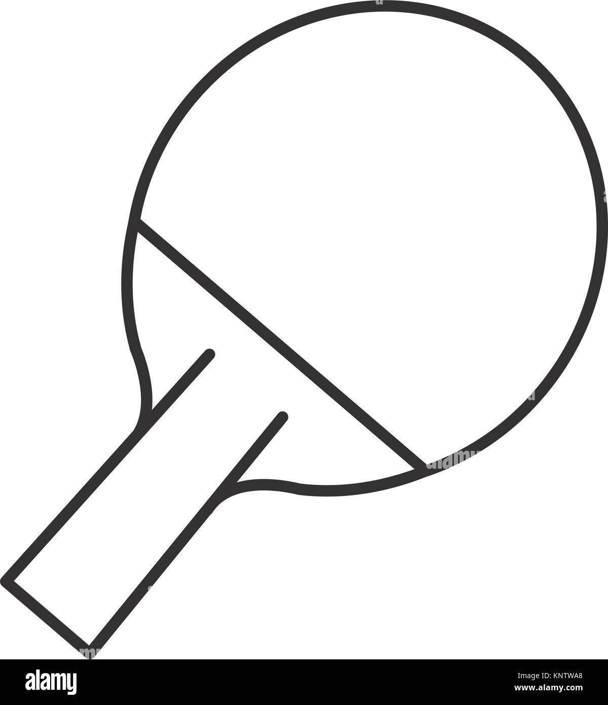 Ping pong racket design Stock Vector Image & Art - Alamy