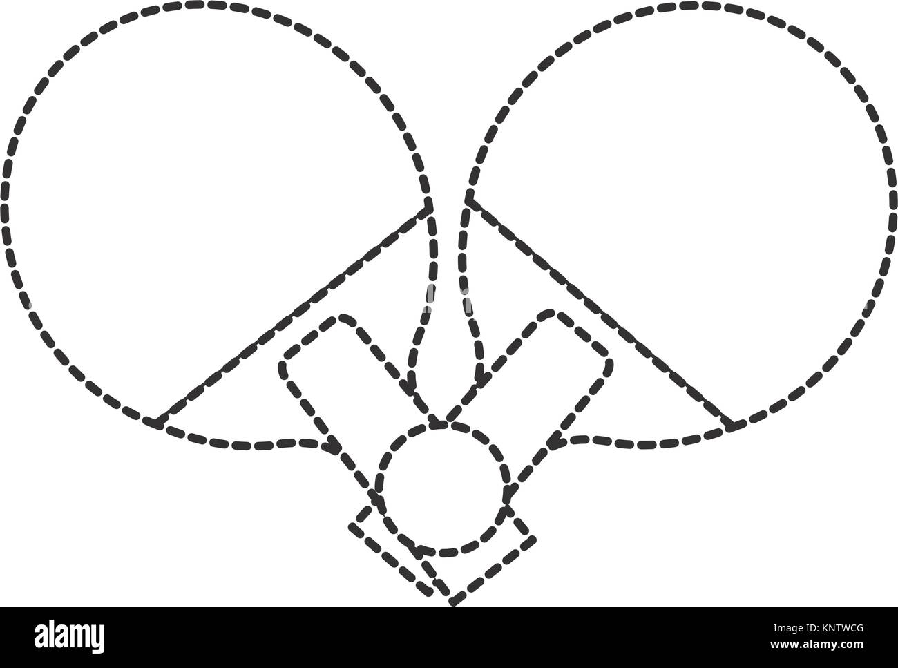 Ping pong racket design Stock Vector Image & Art - Alamy