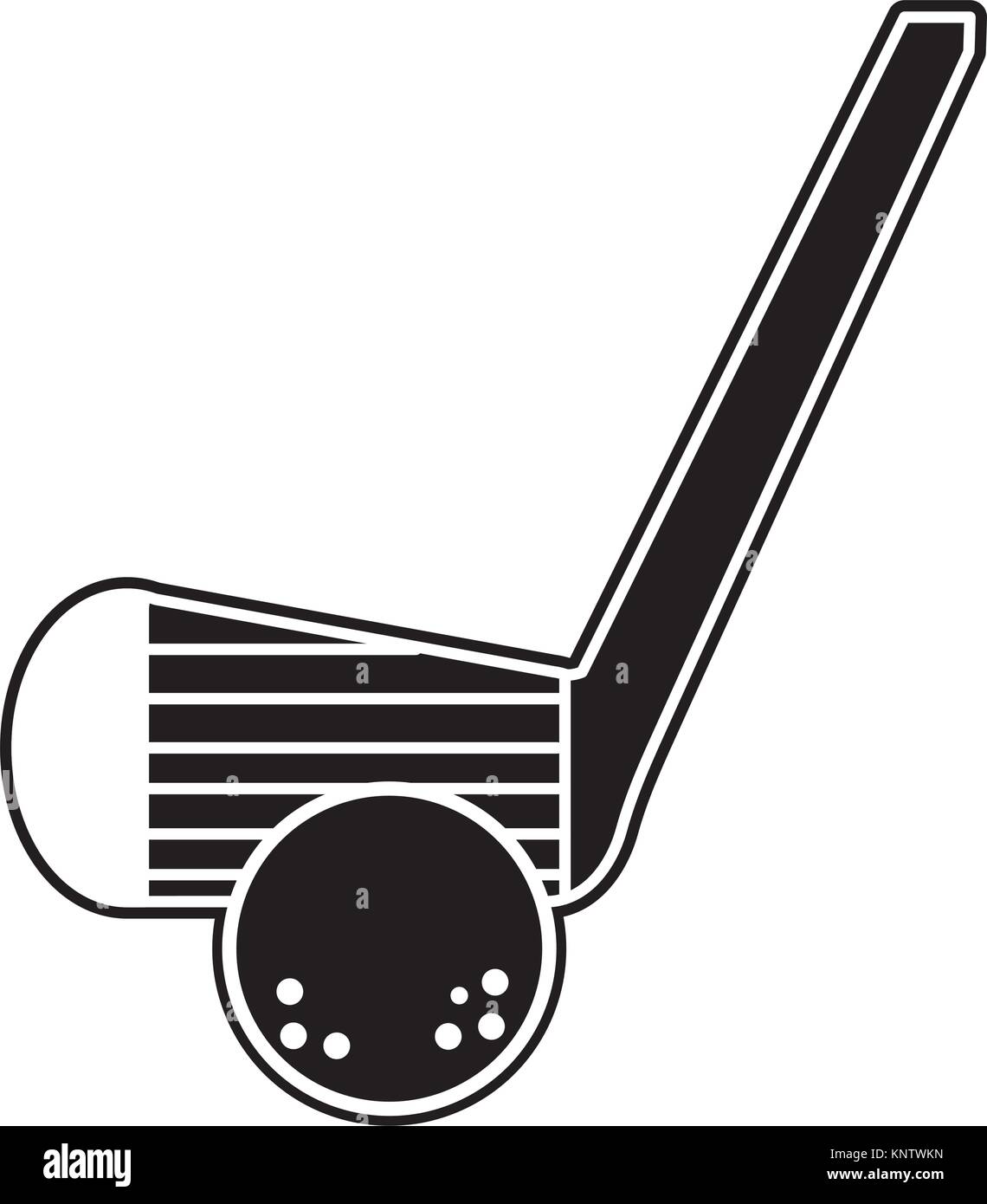 Golf bat Stock Vector Images - Alamy