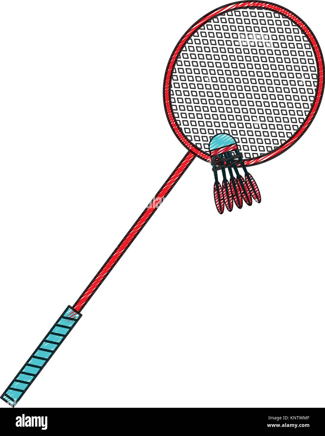 Badminton racket design Stock Vector Image & Art - Alamy