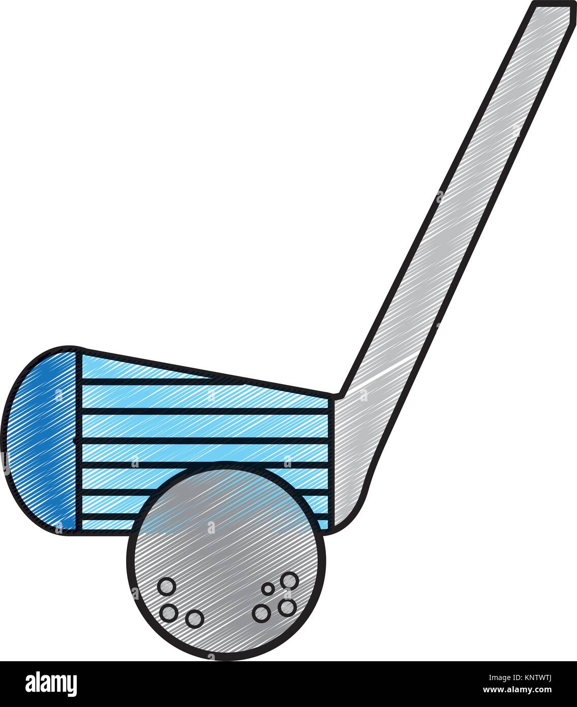 Golf bat design Stock Vector Image & Art - Alamy