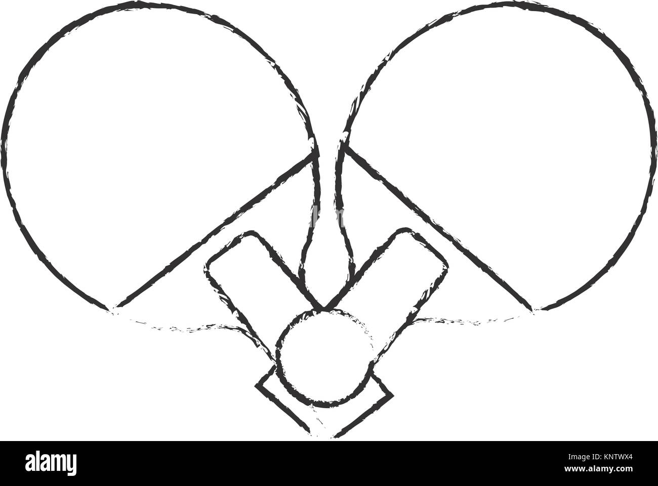 Ping pong racket design Stock Vector Image & Art - Alamy