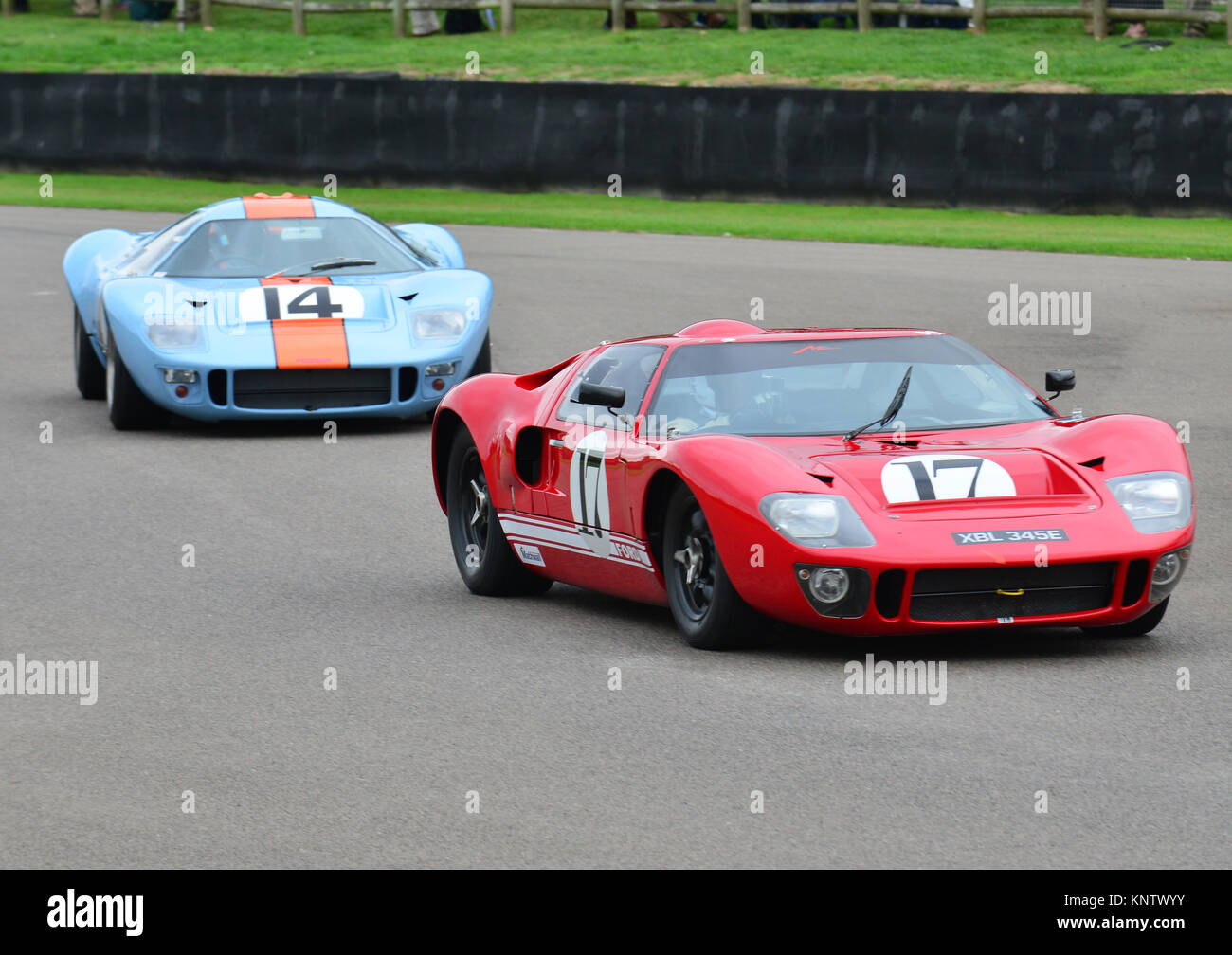David McErlain, Chris Chiles, Ford GT40, Goodwood Revival 2013, Whitsun ...