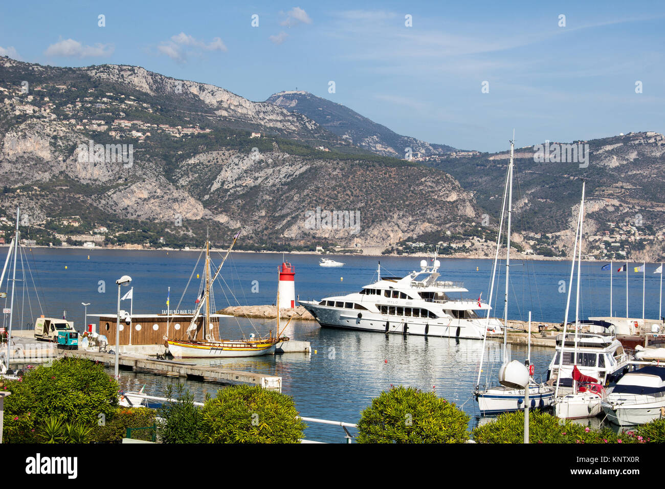 View of St Jean Cap Ferrat, South of France Stock Photo - Alamy