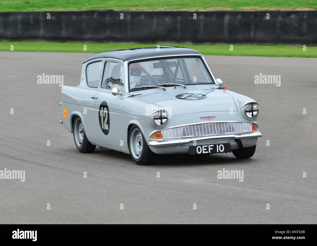 Ford Anglia 105E, Tony Jardine, St Marys Trophy, Goodwood Revival 2013 ...