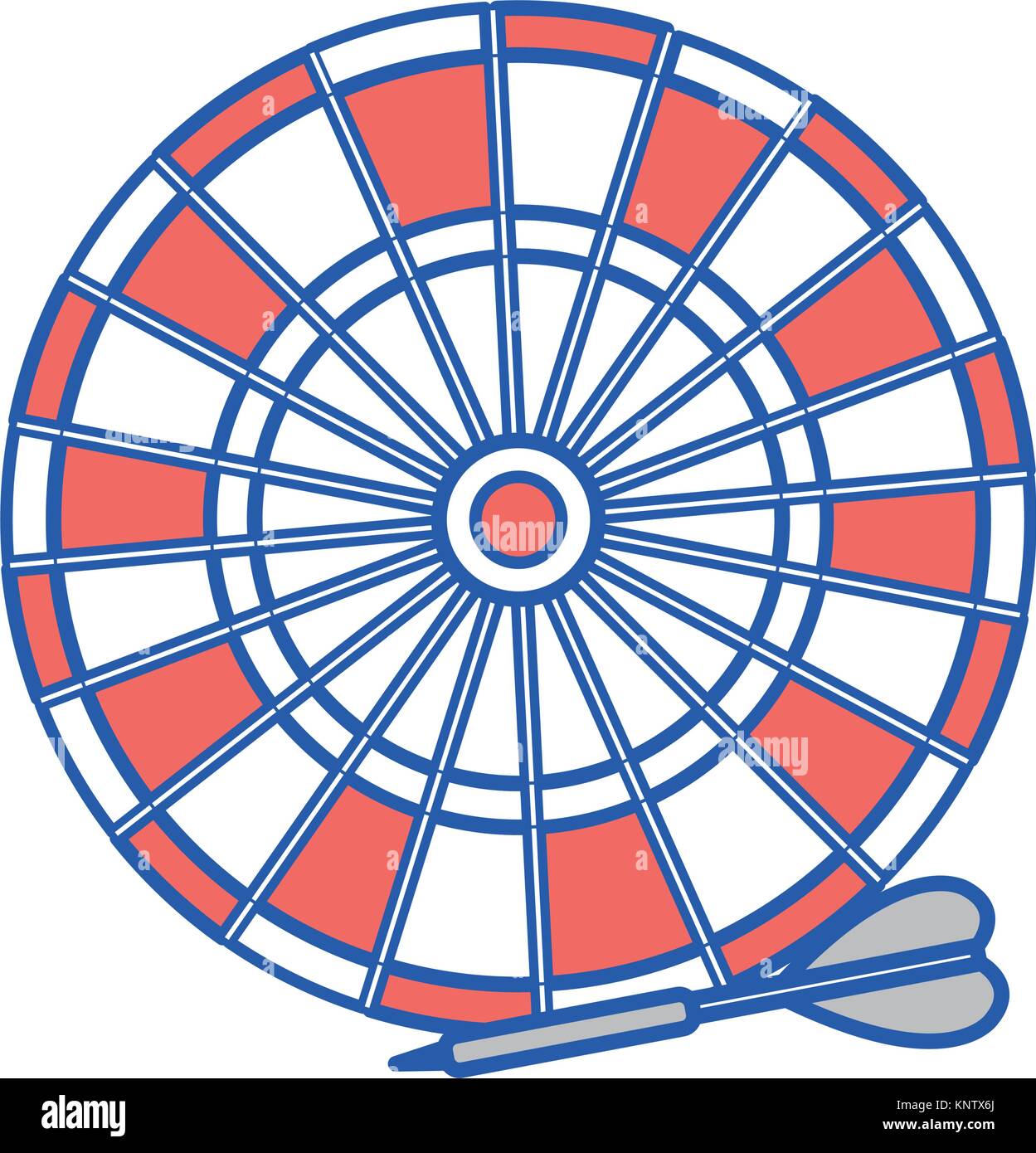 Isolated dartboard design Stock Vector Image & Art - Alamy