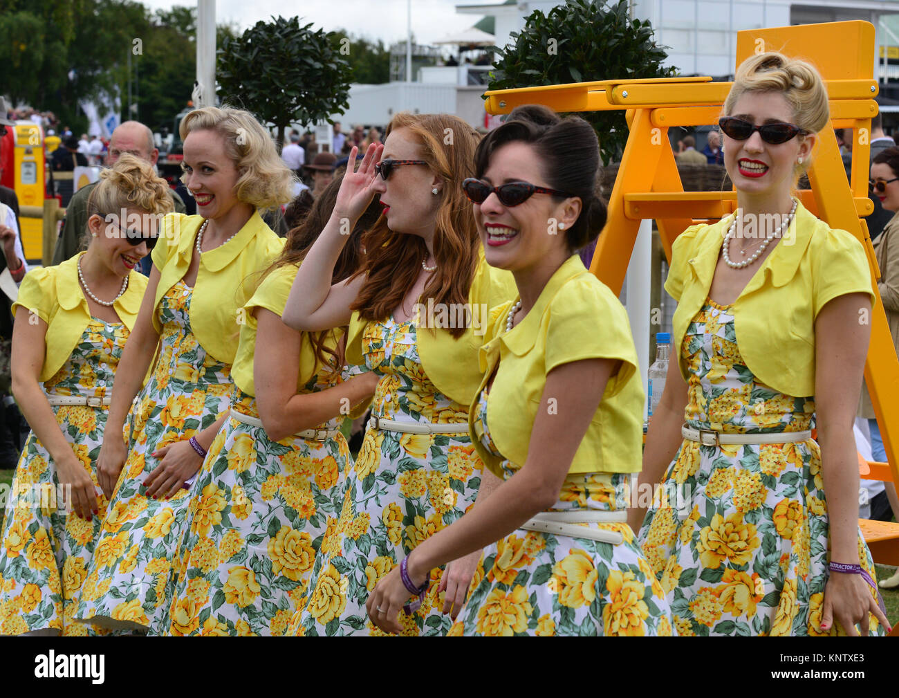 Goodwood Singers, another talented and attractive addition to the event ...