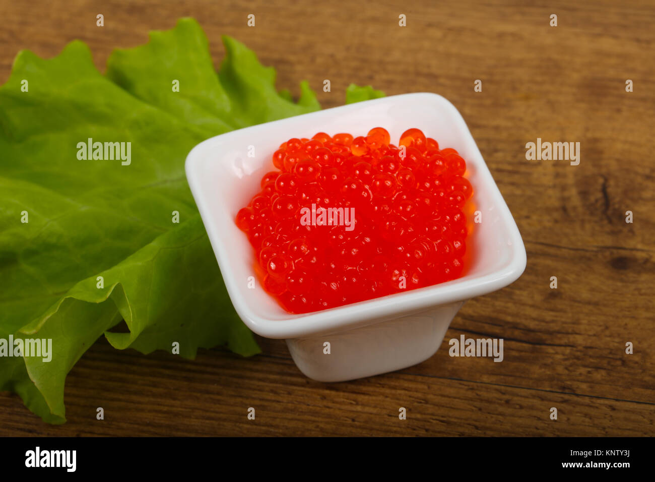 Red caviar in the bowl Stock Photo - Alamy